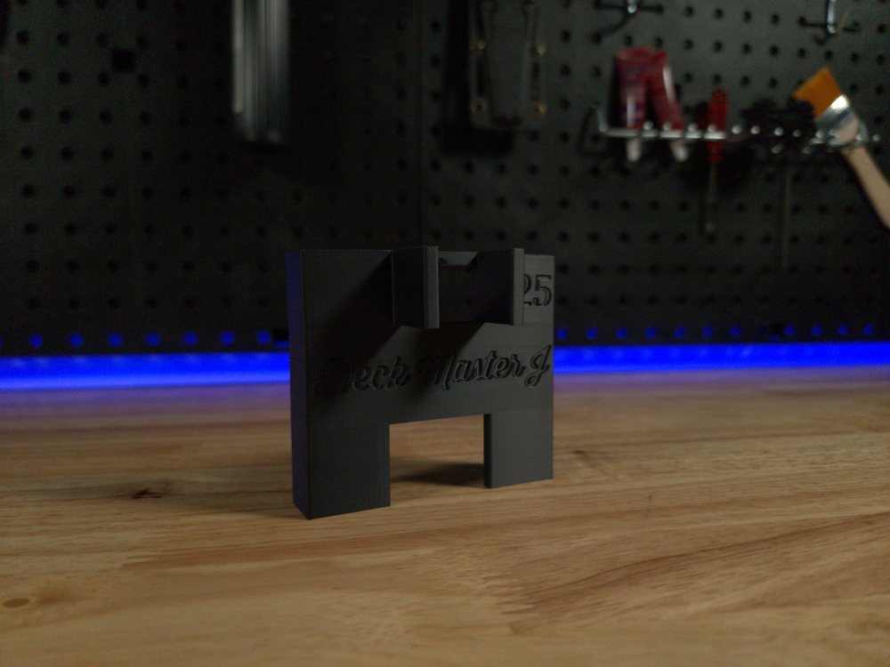 825 - (Straight) Jig for 3" posts & TimberTech IRX/Harmony Railings