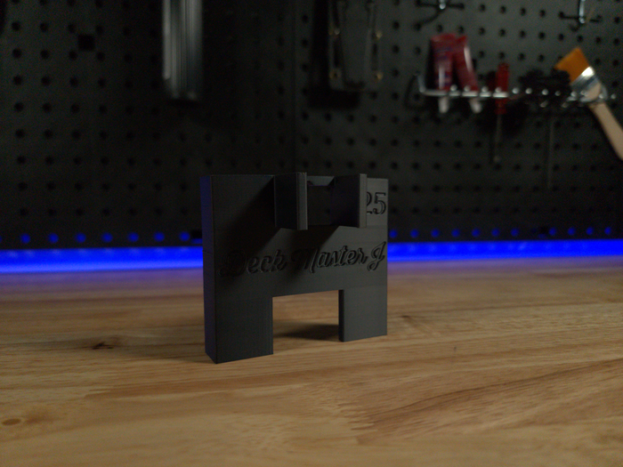 825 - (Straight) Jig for 3" posts & TimberTech IRX/Harmony Railings