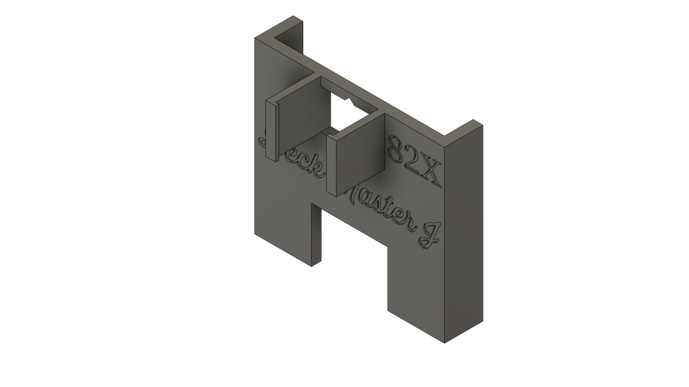 82X - Jig for IRX 3" Posts - Impressions Rail Express Jig - FILE